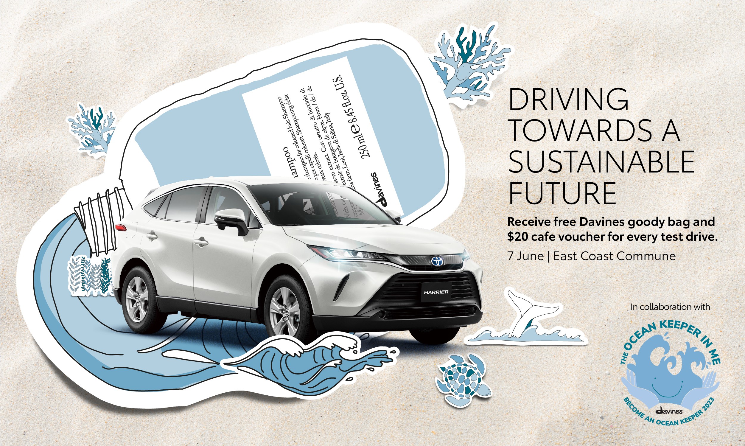 Toyota harrier popup