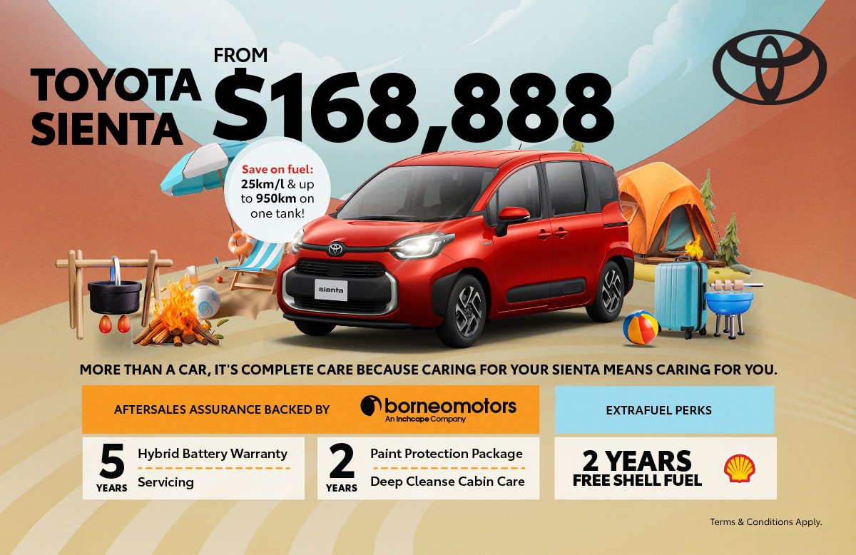 The Toyota Sienta is now going from $168,888 – and that’s not all!