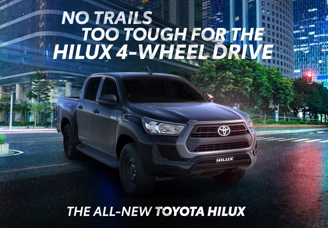 Get ready to blaze new trails with the All-New Toyota Hilux