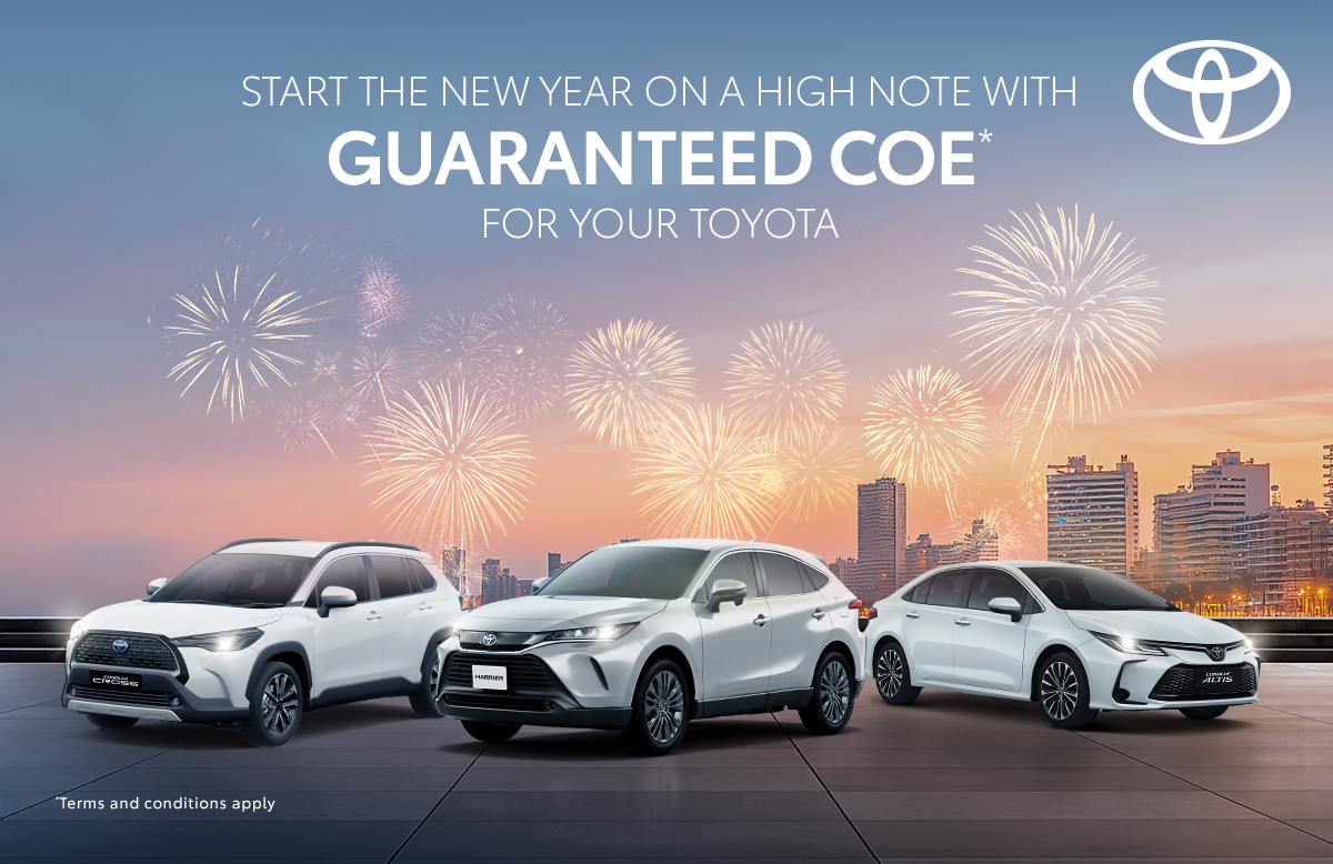 Toyota Guarantee COE 2024 unbounce