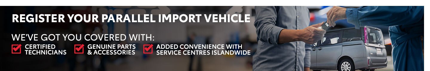 Parallel Import Toyota Vehicle Registration | Borneo Motors
