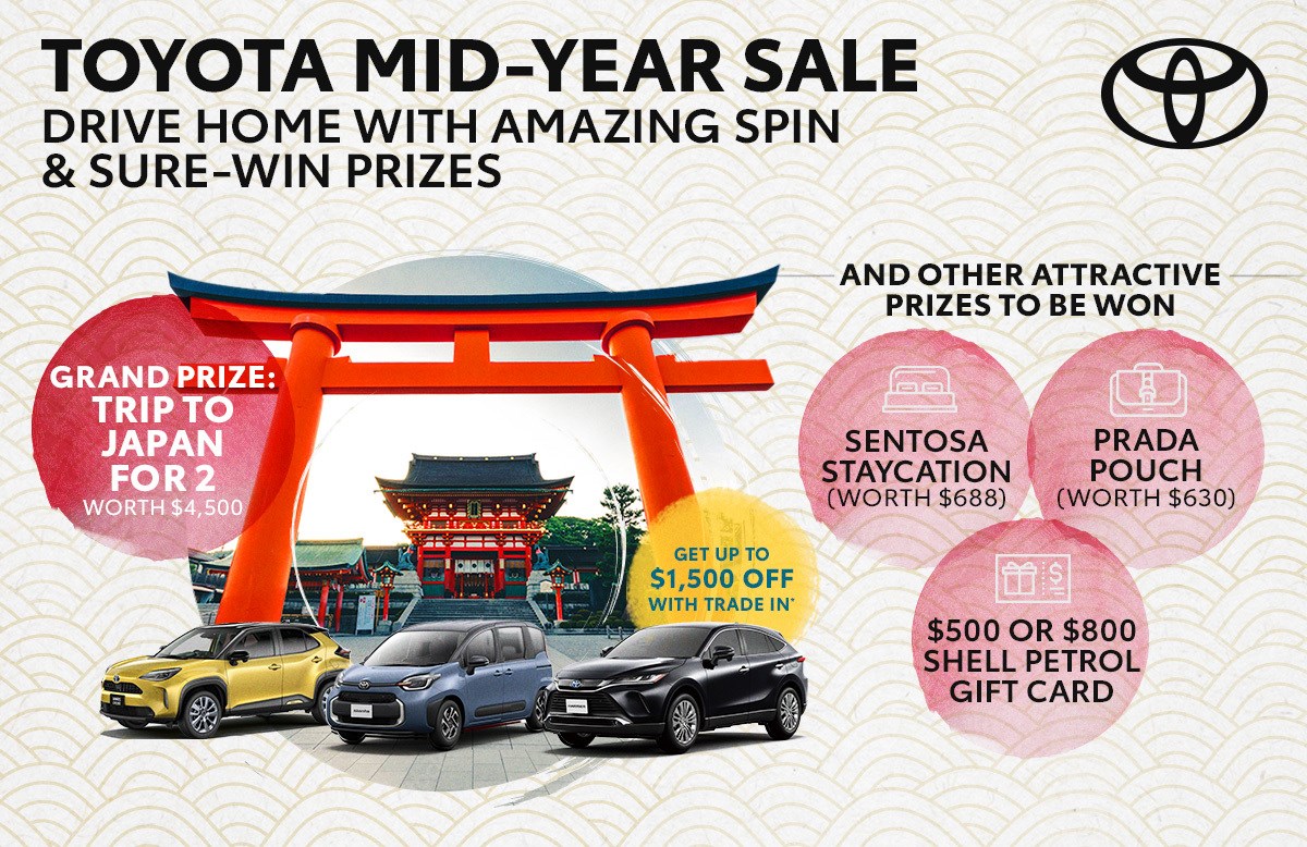The Toyota Mid-year Sale continues with plenty of amazing spin and sure ...